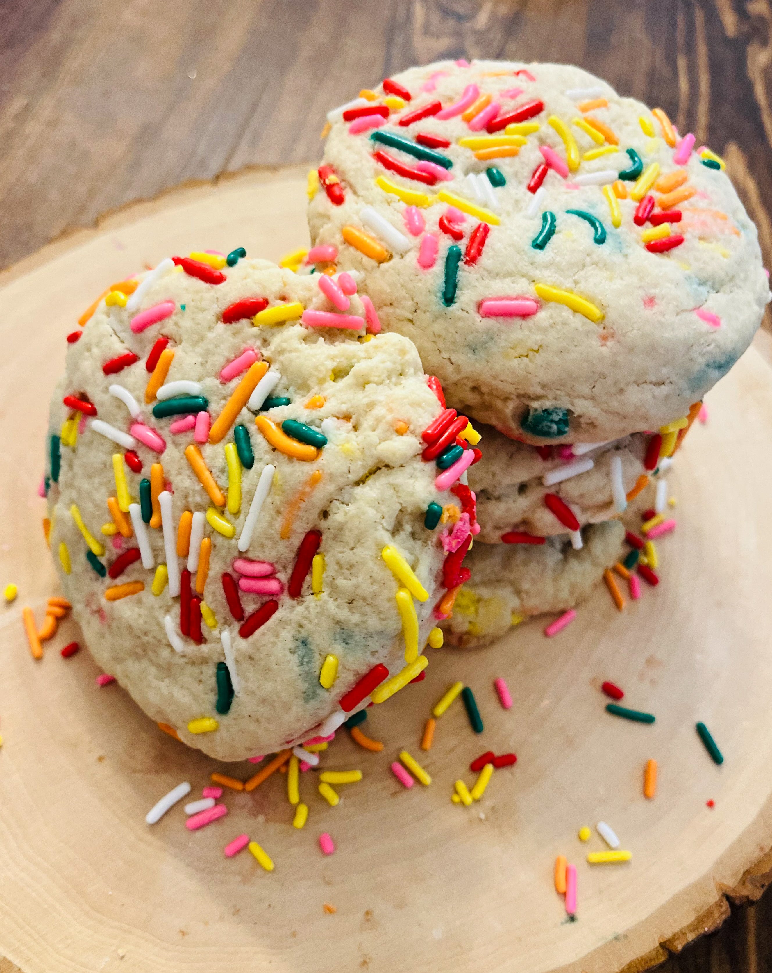 Streamer Sprinkle Cookie – EZ & IZZY'S Goodies & Gift Baskets